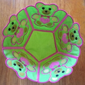 Teddy Bear Basket | OregonPatchWorks