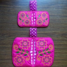 ITH Candlewick Potholders | OregonPatchWorks