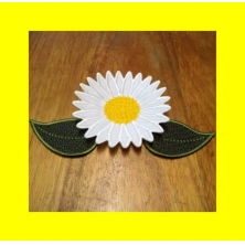 Decorative Shasta Daisies & Leaves | OregonPatchWorks