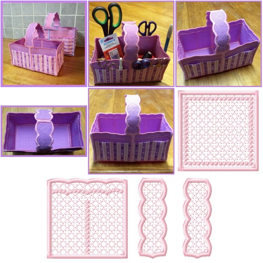 Nifty Pastel Organizer | OregonPatchWorks
