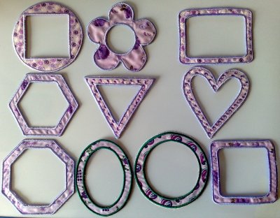 Applique Scrapbook Frames | OregonPatchWorks