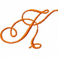 Curly Lines Alphabet | OregonPatchWorks