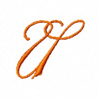 Curly Lines Alphabet | OregonPatchWorks