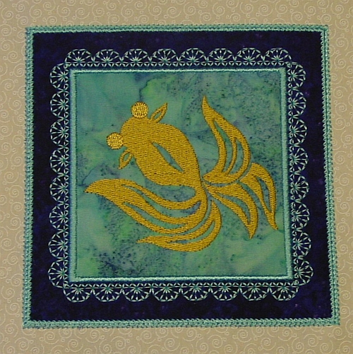 Applique Goldfish Fill Quilt Blocks | OregonPatchWorks