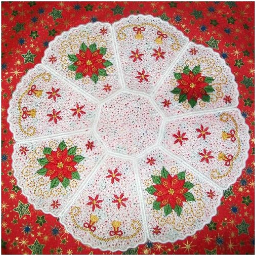 FSL Christmas Doily 6 | OregonPatchWorks