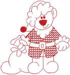 Redwork Bears Month | OregonPatchWorks