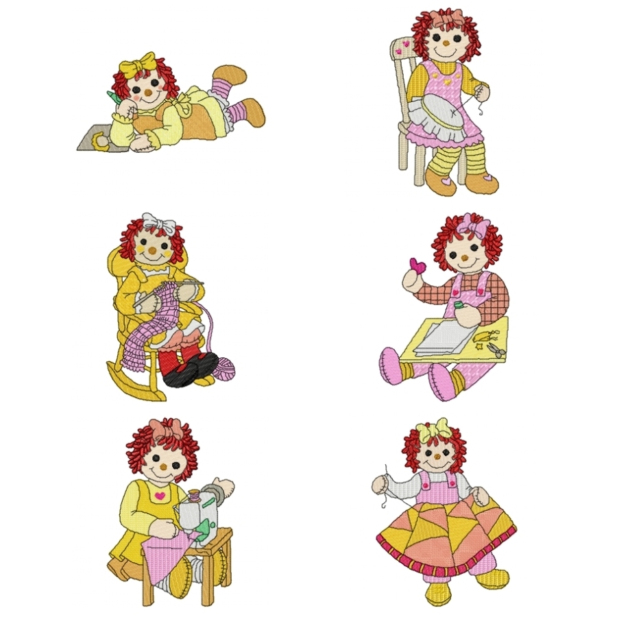 RAG DOLLS - CUTE AND CRAFTY | OregonPatchWorks