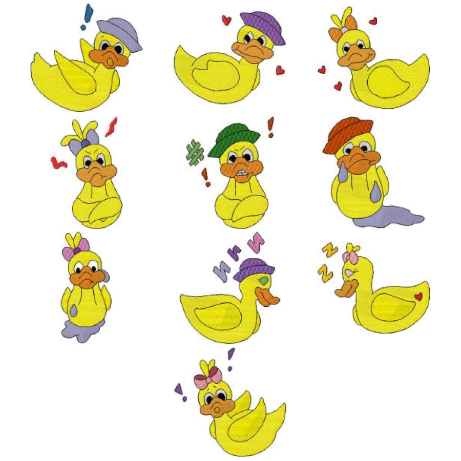 Full Stitch Ducks | OregonPatchWorks