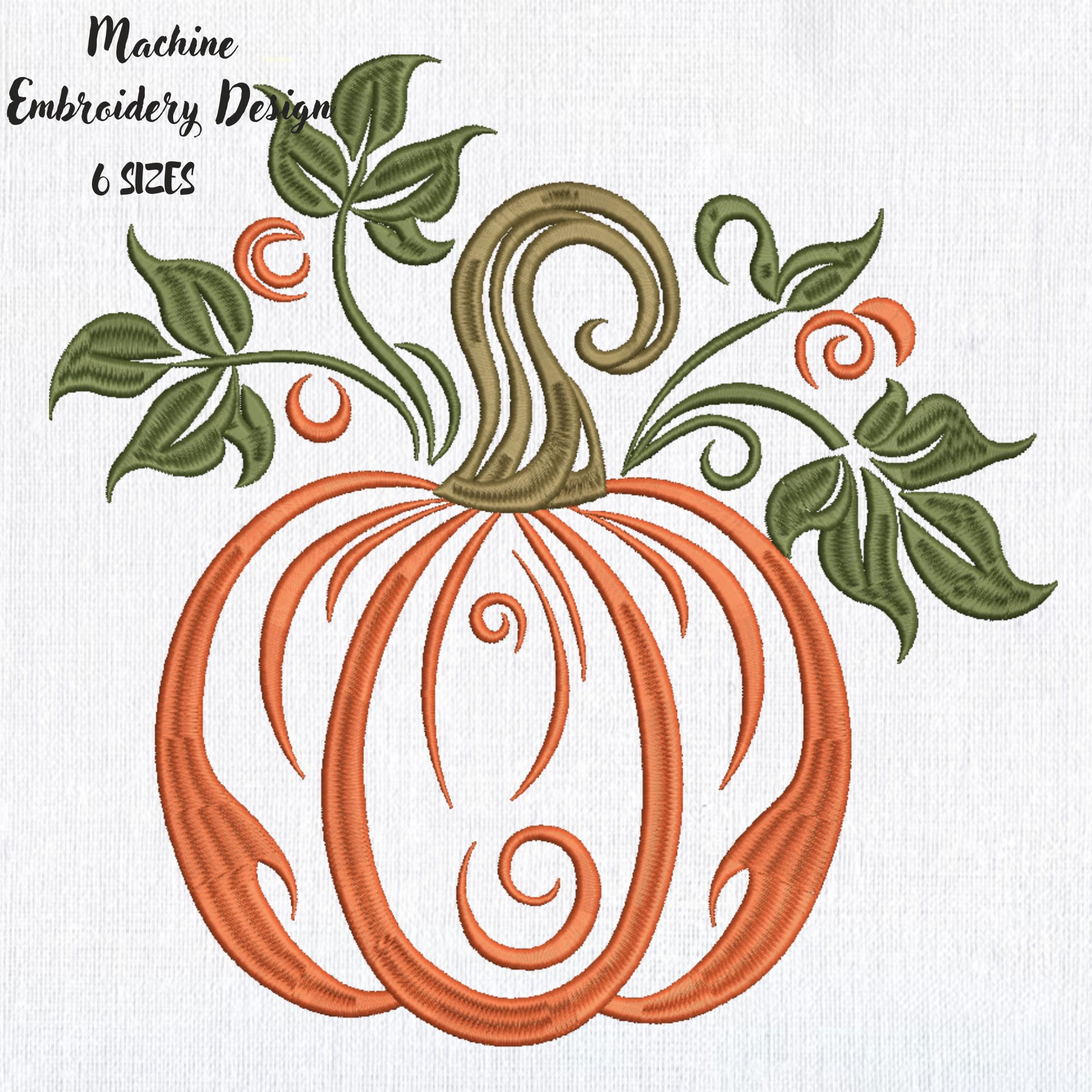 Fall Orange Pumpkin