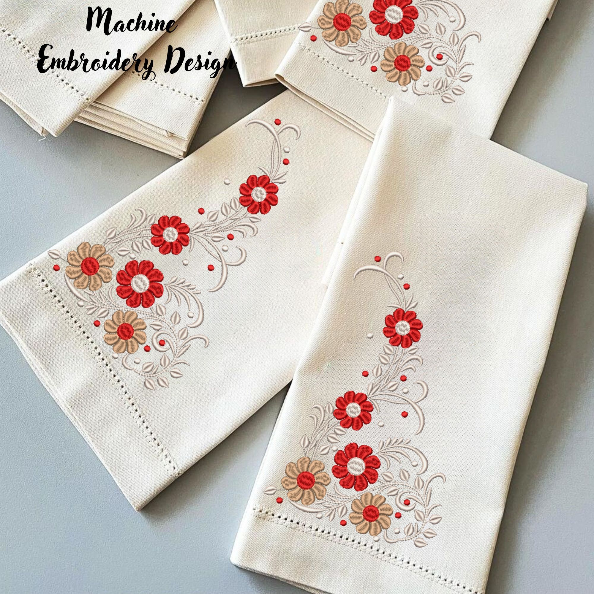 Decorative floral Corner | OregonPatchWorks