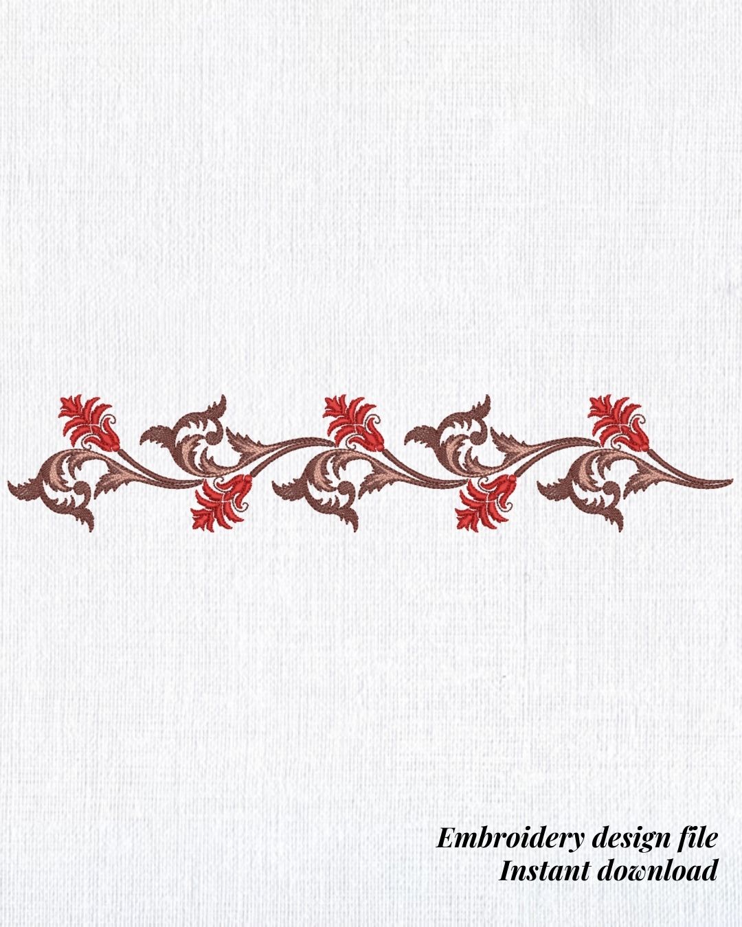 Floral Wedding Border