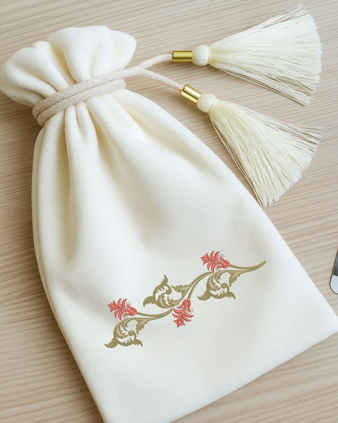 Floral Wedding Border