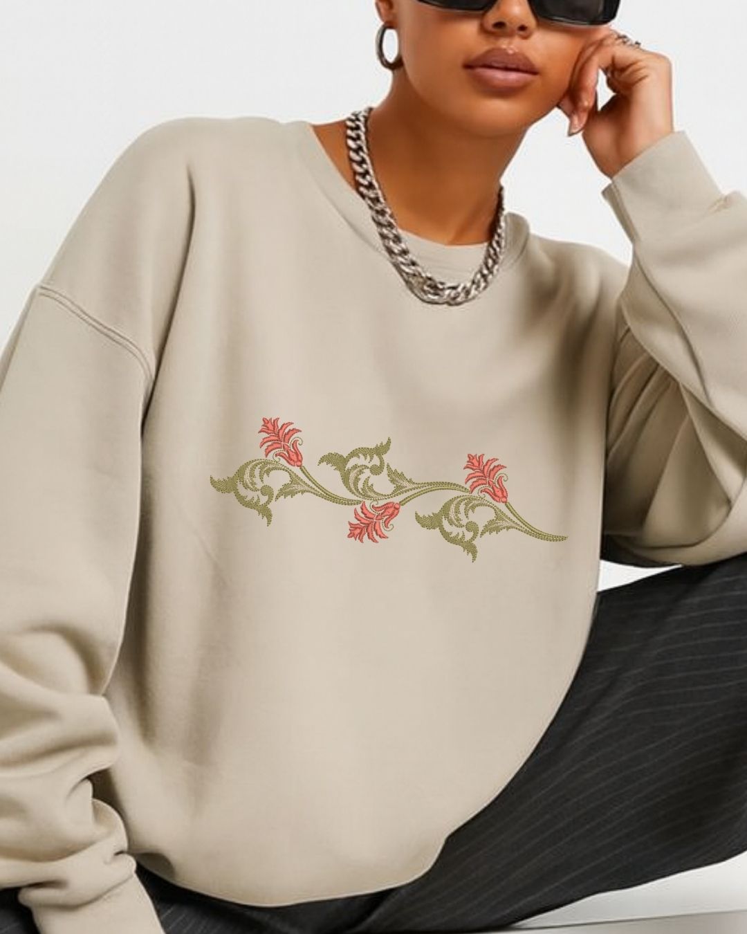 Floral Wedding Border