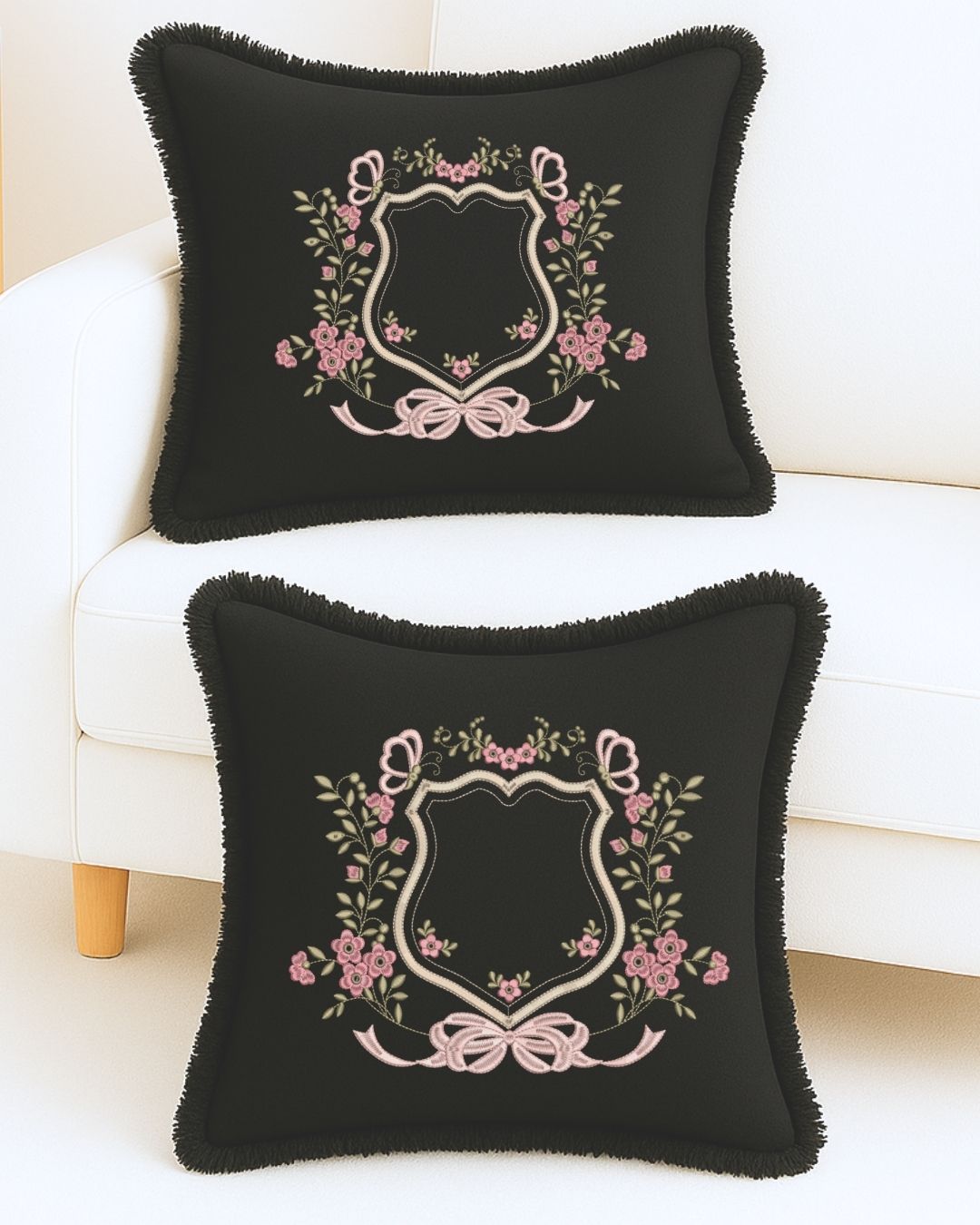 Floral Wedding Frame