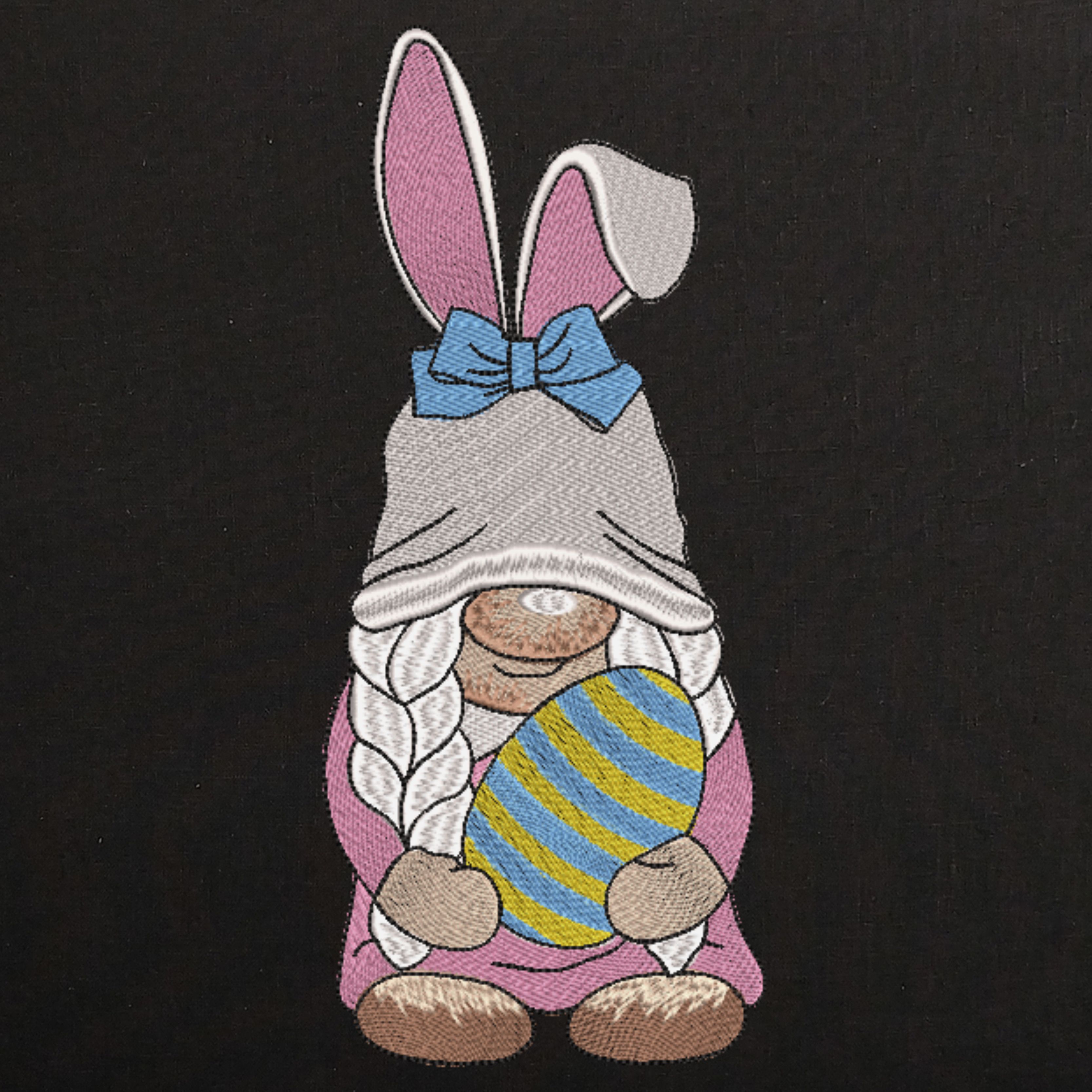 Easter Bunny Gnome Girl | OregonPatchWorks