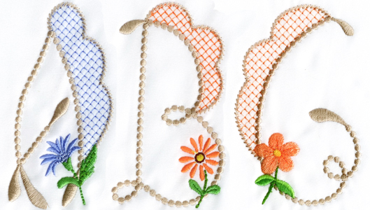 COUNTRY FLOWER ALPHABET
