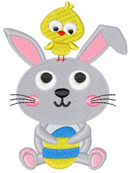 Easter Bunnies and Chicks 2 Singles | OregonPatchWorks