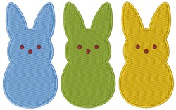 Easter Bunnies and Chicks 2 Singles | OregonPatchWorks