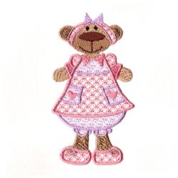 Country Bears In Lace Singles | OregonPatchWorks