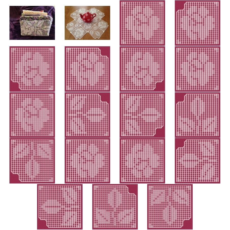 Rose Filet | OregonPatchWorks