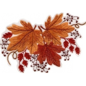 5x7 Fall Leaves | OregonPatchWorks