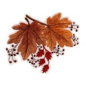 5x7 Fall Leaves | OregonPatchWorks