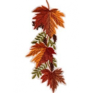 5x7 Fall Leaves | OregonPatchWorks