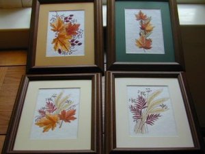 5x7 Fall Leaves | OregonPatchWorks