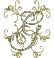 Alpha Swirls Alphabet | OregonPatchWorks