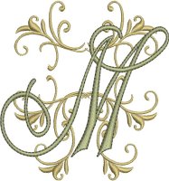 Alpha Swirls Alphabet | OregonPatchWorks