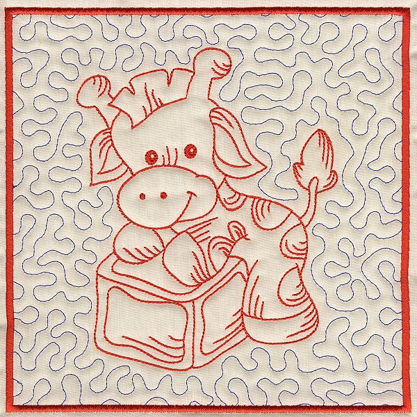 Baby Giraffes Quilt Blocks | OregonPatchWorks