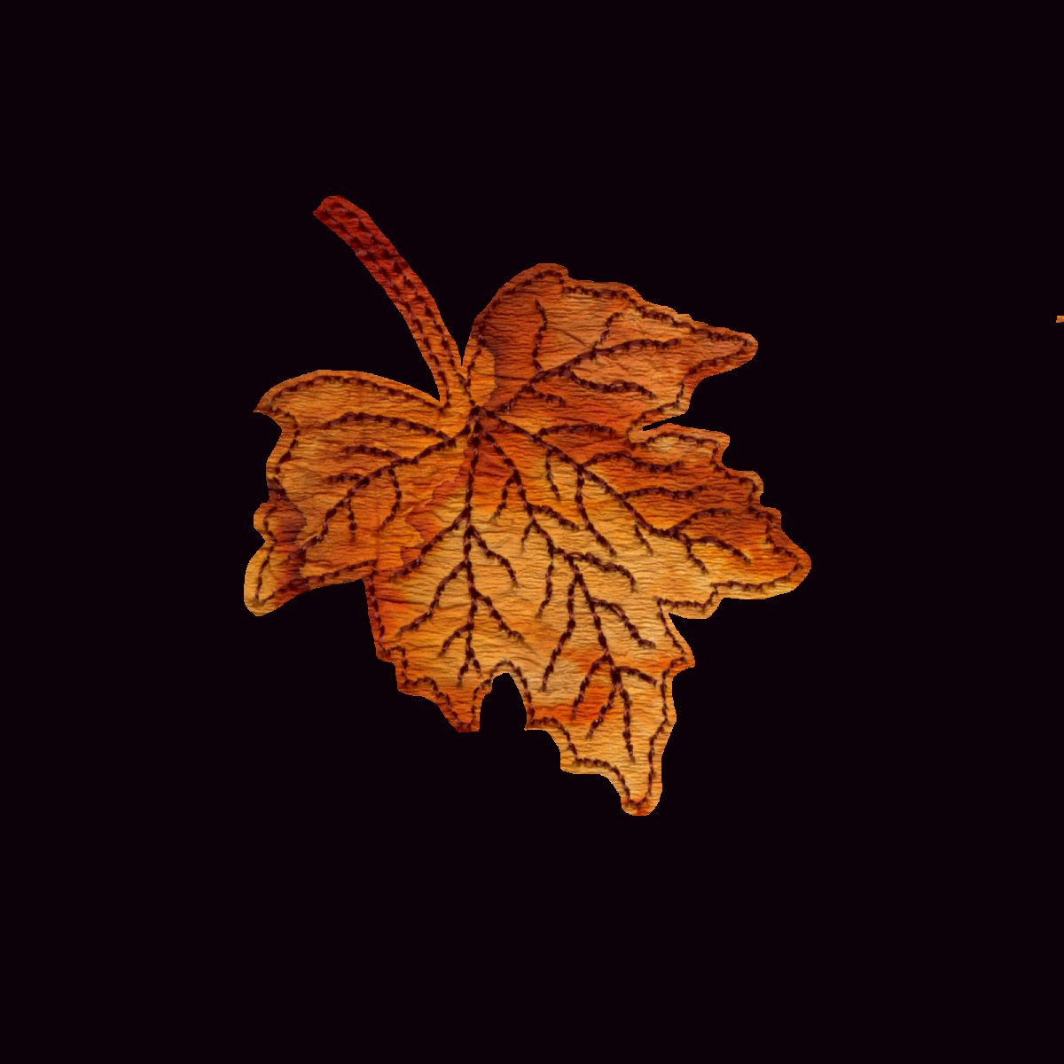 4x4 Maple Leaves | OregonPatchWorks