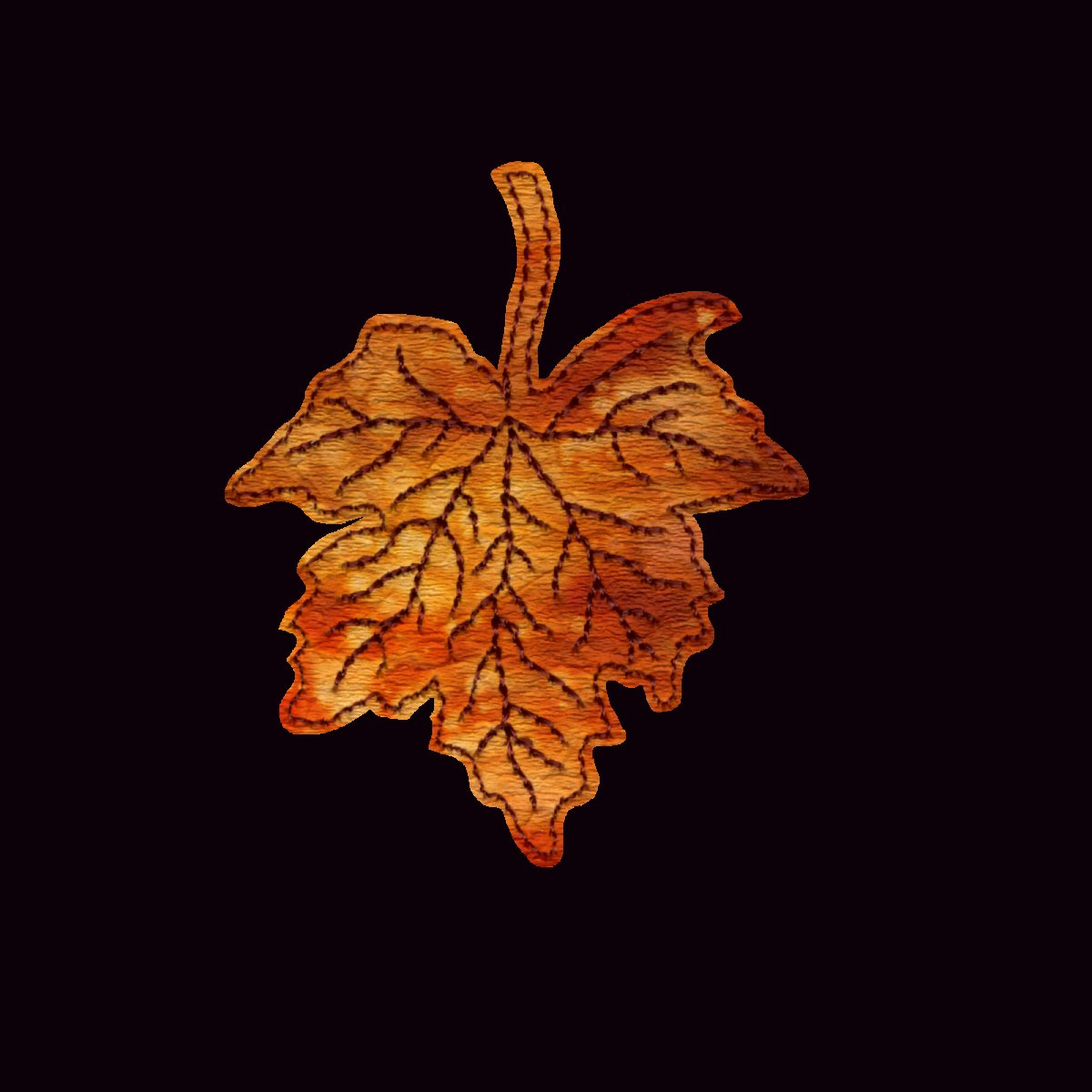 4x4 Maple Leaves | OregonPatchWorks