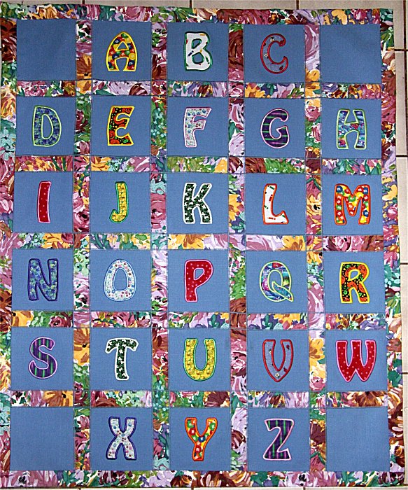 Applique Alphabet | OregonPatchWorks