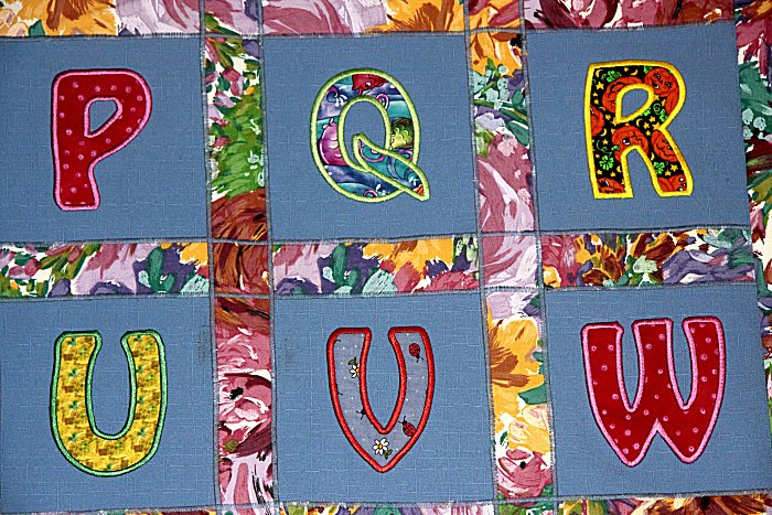 Applique Alphabet | OregonPatchWorks