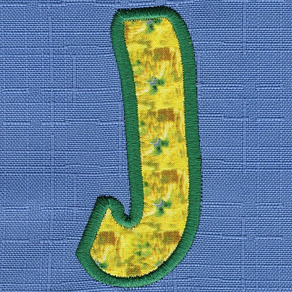 Applique Alphabet
