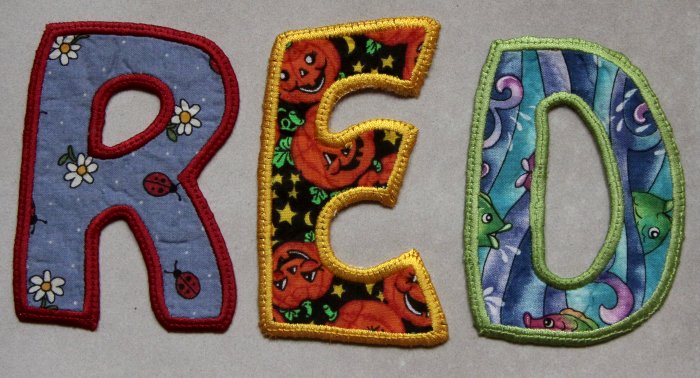 ITH Applique Alphabet | OregonPatchWorks