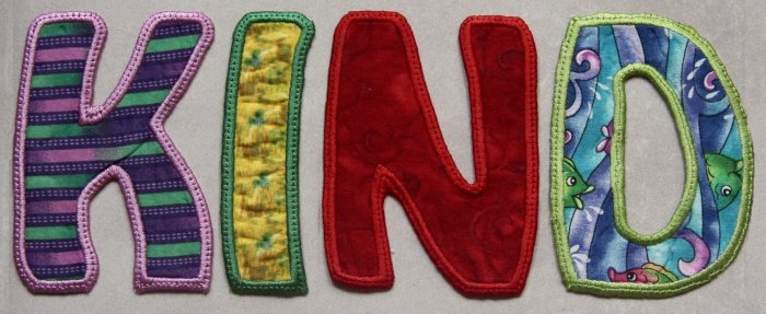 ITH Applique Alphabet | OregonPatchWorks