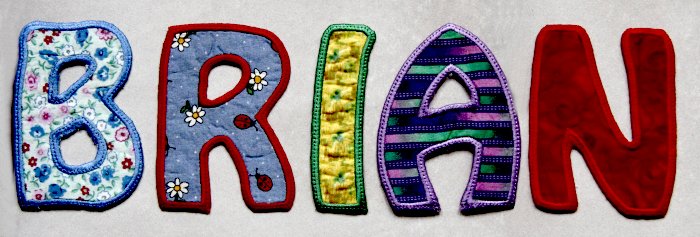 ITH Applique Alphabet | OregonPatchWorks