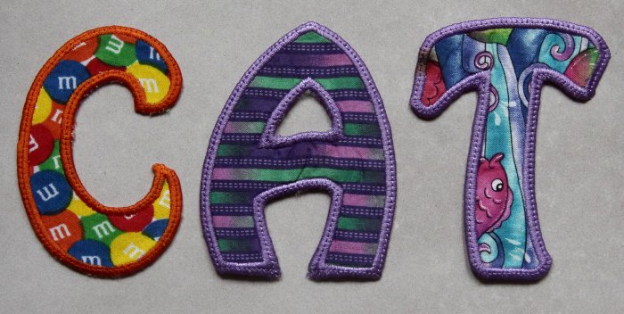 ITH Applique Alphabet | OregonPatchWorks