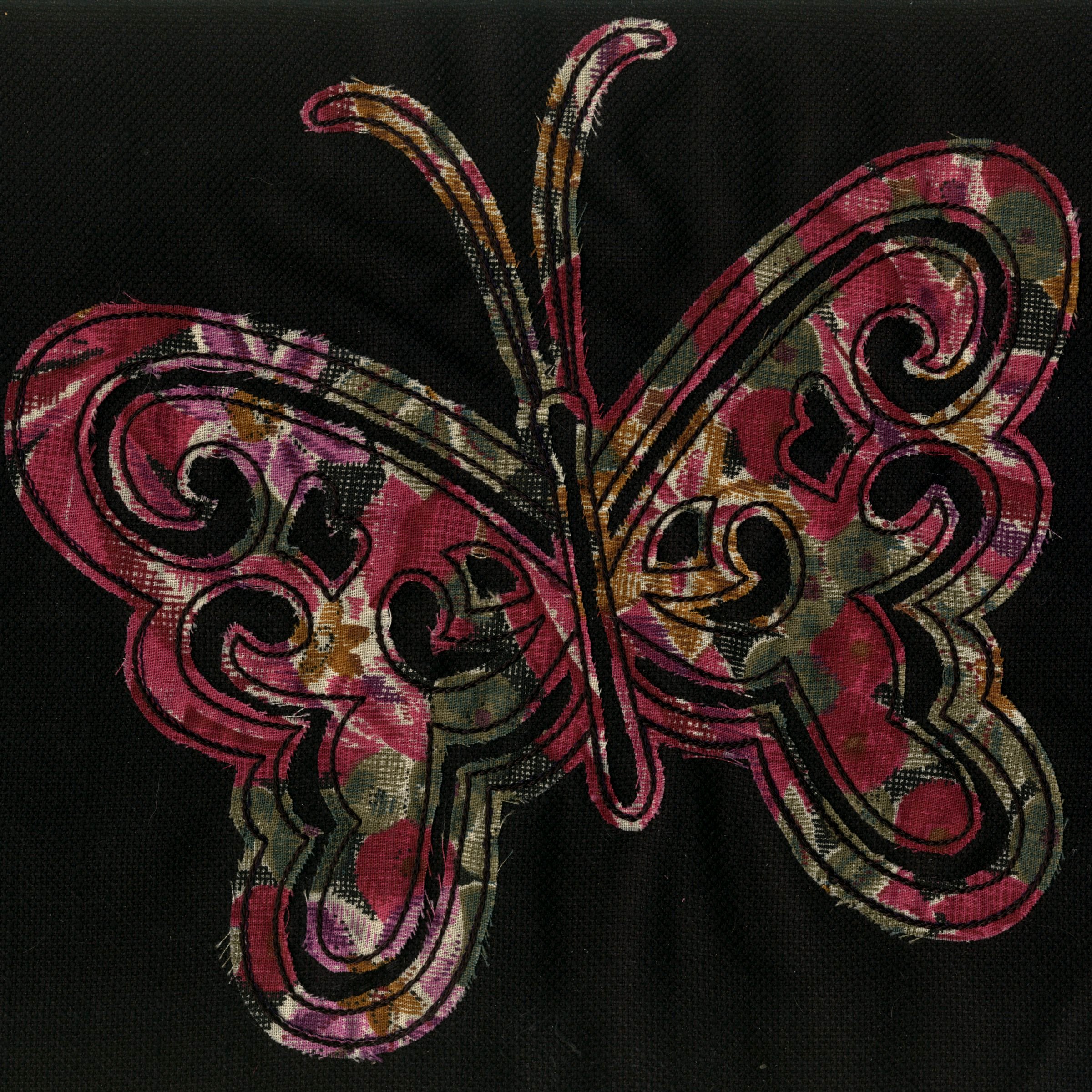Raw Edge Applique Butterflies | OregonPatchWorks
