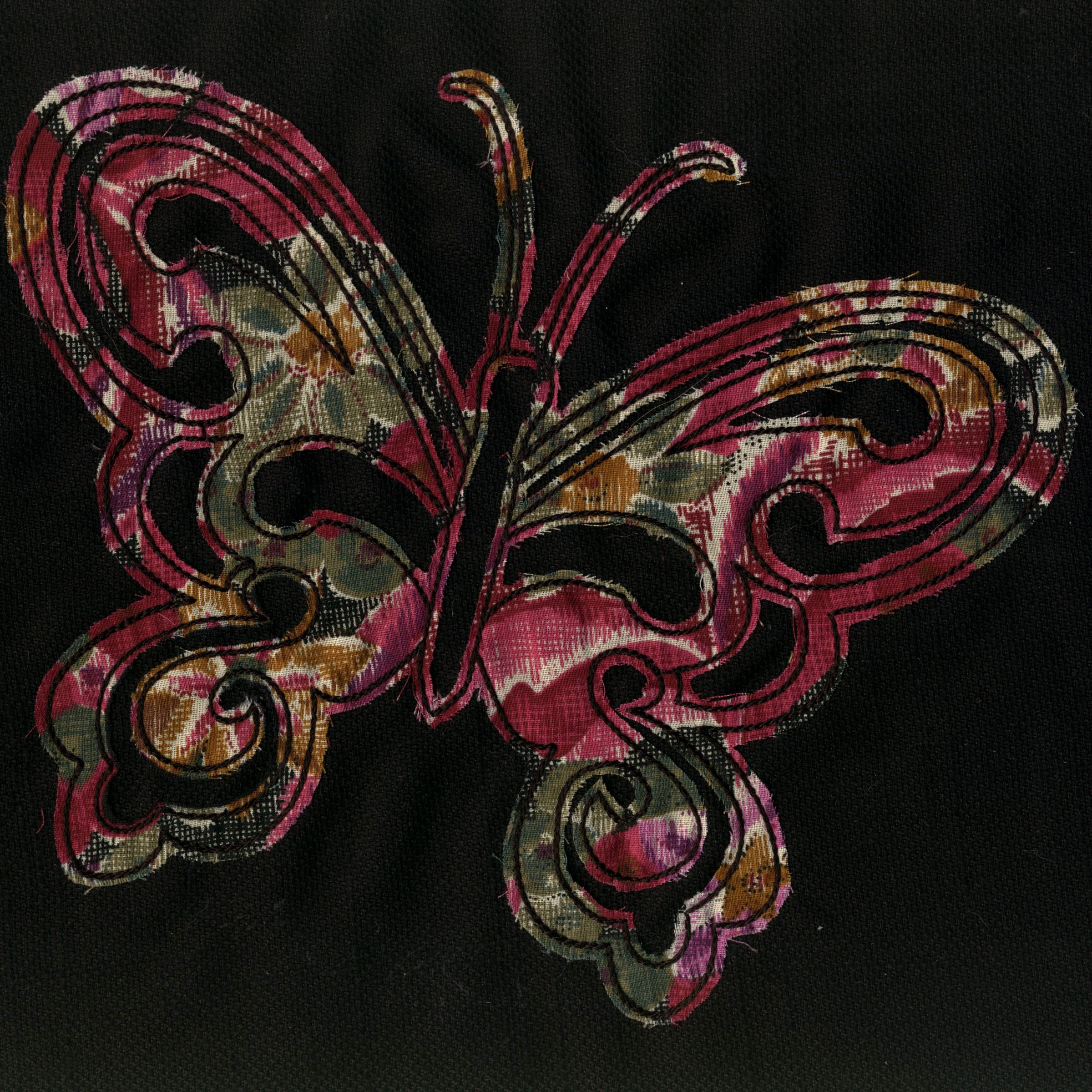 Raw Edge Applique Butterflies | OregonPatchWorks