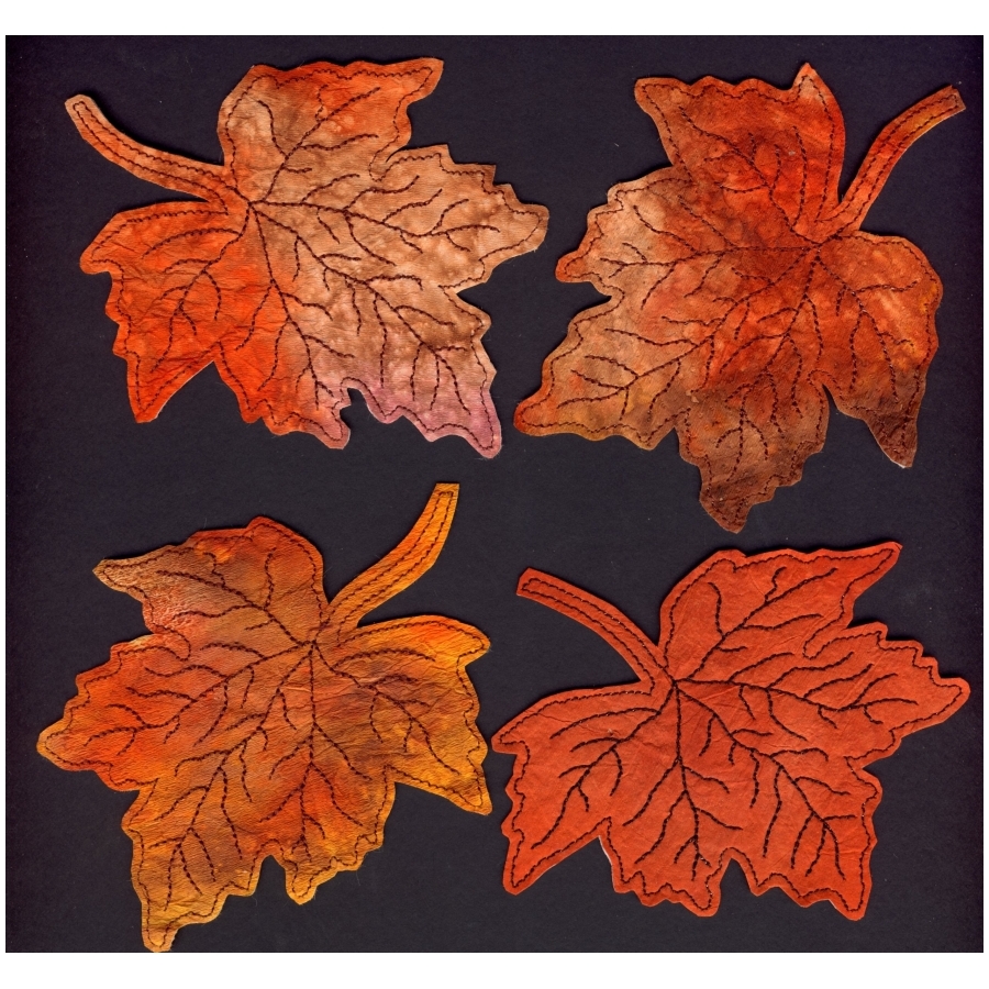 4x4 Maple Leaves | OregonPatchWorks