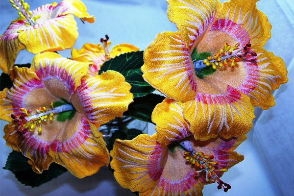 Yellow Hawaian Hibiscus | OregonPatchWorks