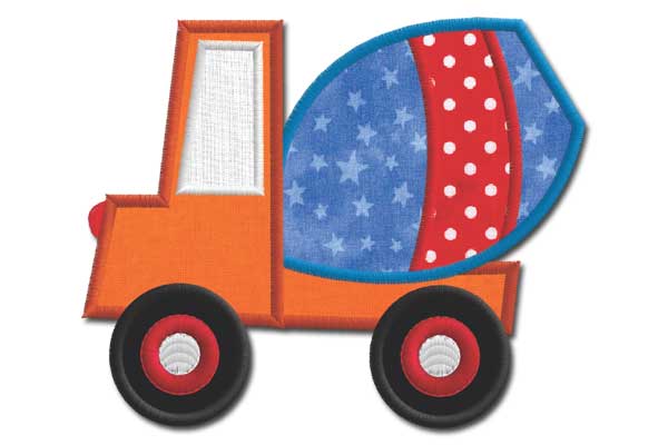 Construction Applique Set | OregonPatchWorks