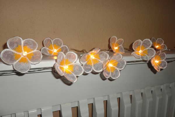 Frangipani String Lights | OregonPatchWorks