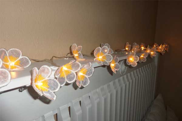 Frangipani String Lights | OregonPatchWorks