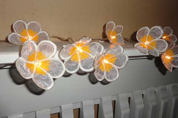 Frangipani String Lights | OregonPatchWorks