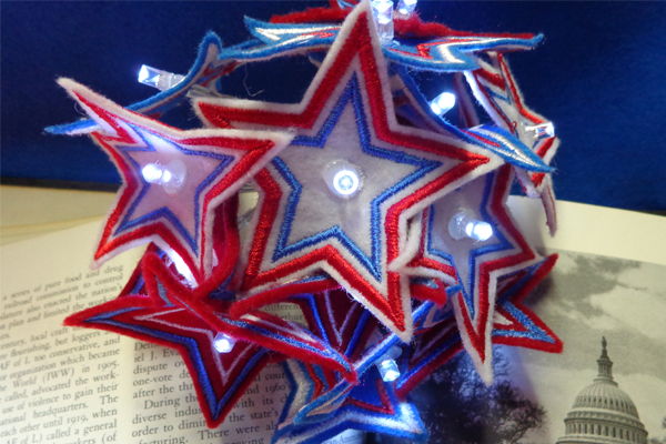 4th of July String Lights | OregonPatchWorks