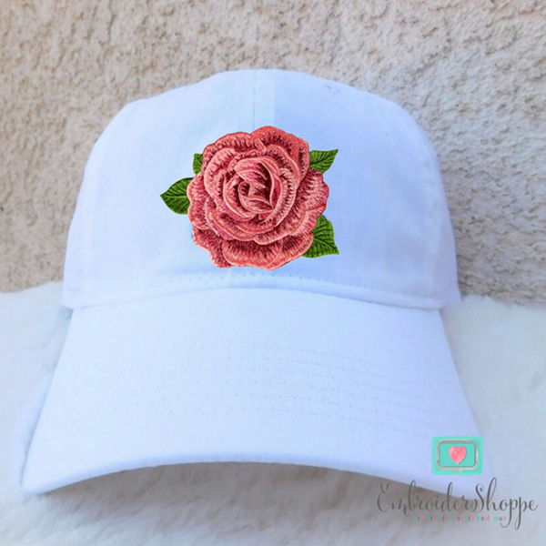 3 Pink Rose Patches | OregonPatchWorks